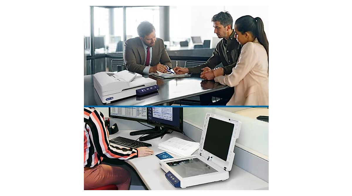 Visioneer Xerox Duplex Scanner - Fast 30 PPM, ADF, High-Quality Imaging