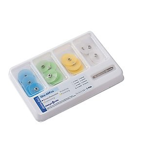 40Dental Composite Finishing Polishing Disc Universal Kit Metal Bush Easyinsmile (10MM)