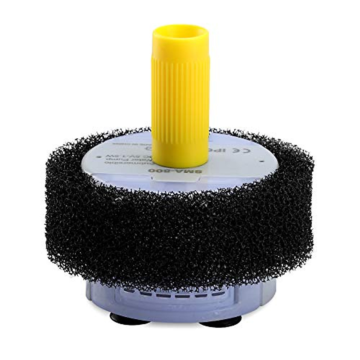 Wonder Creature Cat Fountain Filter Replacement Sponge Foam for 2.5L/84 oz Stainless Steel Cat Fountain, Bento Cat Fountain and Other Stainless Steel Cat Fountains, 4 Pre-Foam Filters Pack Black