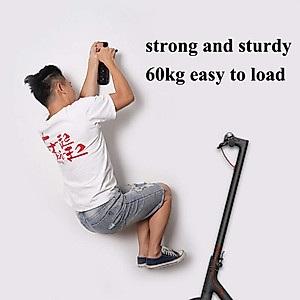 Coherny Wall Hanging Hook Bicycle Wall Mount Garage Storage System Hooks with Maximum Load of 50lb for Xiaomi Scooter M365/PRO and Ninebot ES1 ES2 Electric Scooter