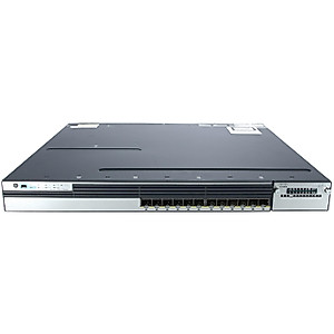 Cisco WS-C3750X-12S-S Catalyst 3750X 12-Port GbE SFP IP Base Managed Switch (Renewed)