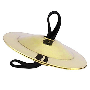 bjlongyi Belly Dance Finger Cymbal Durable Brass Material,1pair as Your Musical Instrument Accessories GOLD