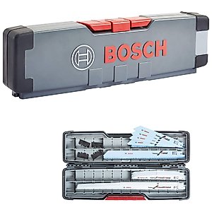 Bosch Professional 16-Piece Reciprocating Saw Blades Set Heavy (for Wood and Metal, Accessories for Reciprocating Saws)