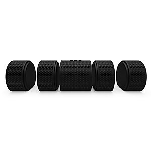 Air Audio The Worlds First Pull-Apart Wireless Bluetooth Speaker Portable Surround Sound and Multi-Room Use, Black