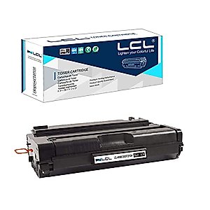 LCL Compatible Toner Cartridge Replacement for Ricoh 406989 SP 3500DN 3500N 3500SF 3510DN 3510SF (1-Pack Black)