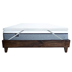 Lull - Memory Foam Mattress Topper | Twin XL Size | 1.5" Gel Memory Foam, Therapeutic Support, Breathable for Ideal Temperature, and 3-Year Warranty
