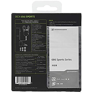 Sennheiser OCX 686i Sports in-Ear Headphones - Green/Grey