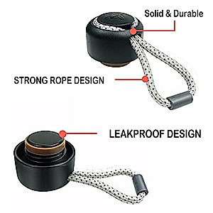 THI Double Wall Thermos, Vacuum Insulated Stainless Steel Water Bottle Keeps Drinks Cold for 24 Hours and Hot for 12, Reusable Metal Leak-Proof Sports Flask with Wide Mouth Lid, BPA-Free, Set of 2