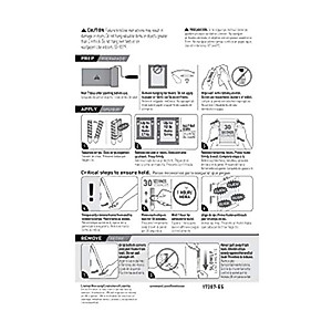 Command Narrow Picture Hanging Strips, White, 12-Pairs (PH207-12NA)