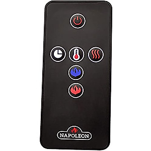 Napoleon Purview 50 inch Wall Mount Electric Fireplace - Black, NEFL50HI