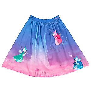 Loungefly Stitch Shoppe Disney Sleeping Beauty Sandy Skirt, Size 1XL Multicolor