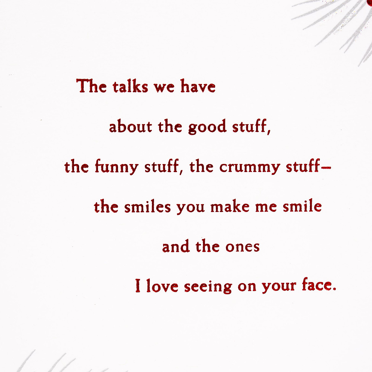 Hallmark Christmas Romantic Card for Husband or Boyfriend (Love of My Life Forever) (0599XXH2085)