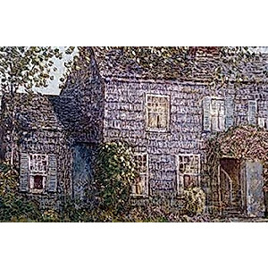 Posterazzi Hutchison House East Hampton Long Island Poster Print by Childe Hassam, (24 x 36)