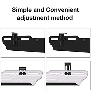 EZDIY-FAB RGB GPU Holder 5V 3-Pin Colorful RGB Graphics Card GPU Support Video Card Holder Bracket, Video Card Sag Holder/Holster Bracket- 309-1