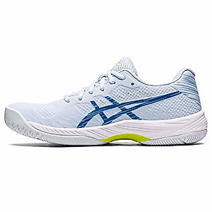 ASICS Women's Gel-Game 9 Tennis Shoes, 9, Sky/Reborn Blue