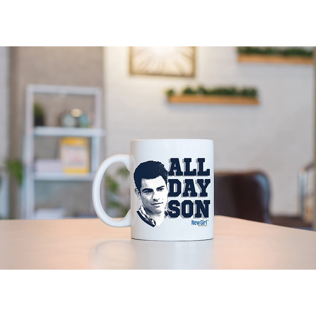 BSM New Girl All Day Son Coffee Mug Cup 11oz Gift TV Merchandise