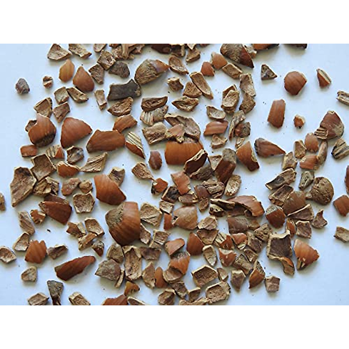 Hazel Shell Chips - Mulch Amendment Product - 10 lbs.(Hazelnut Shells)