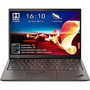 Lenovo Ultra Thin ThinkPad X1 Nano 13" 2K (2160x1350) IPS 450nits Ultrabook i7-1160G7 Finger Print Windows 10 Pro W/HDMI (16GB RAM | 512GB PCIe SSD)
