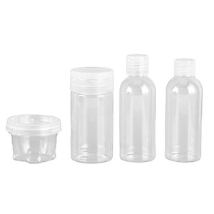 SALUTUY Seasoning Containers,9 Boxes Transparent Spices Container Set with Storage