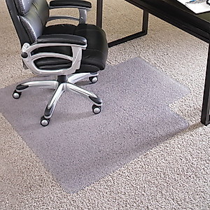ES Robbins Extra High Pile Chair Mat, Rectangle with Lip, 36"x48"