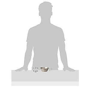 Snow Peak Ti-Backpackers Cup - Sturdy and Durable - Cooking and Measuring - 4.8 x 1.75 in