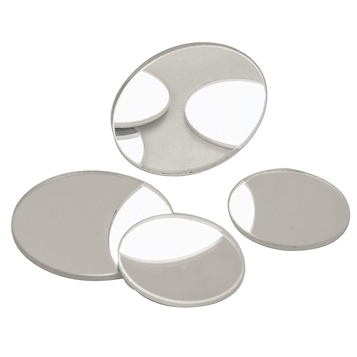 EISCO Labs Plain Circular Mirror, 100mm Diameter