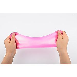 Glow in The Dark Slime Kit - 24 Pack Crystal Galaxy Slime, with Pink, Blue, Orange and Yellow for etc, Soft and Non-Sticky, Used for Kid Play Education,Party Favor, Birthday Gift