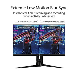 ASUS ROG Strix XG27AQ 27 inches HDR Gaming Monitor, 1440P WQHD (2560 x 1440) (Renewed)