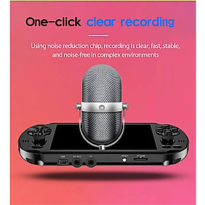 Soso Handheld Game Console 8GB Built in 10000+ Video Games, 4.3 inch HD Portable Game Console, Nostalgic Classic Dual-Shake Game Console, Birthday Xmas Gifts, Multi-Language