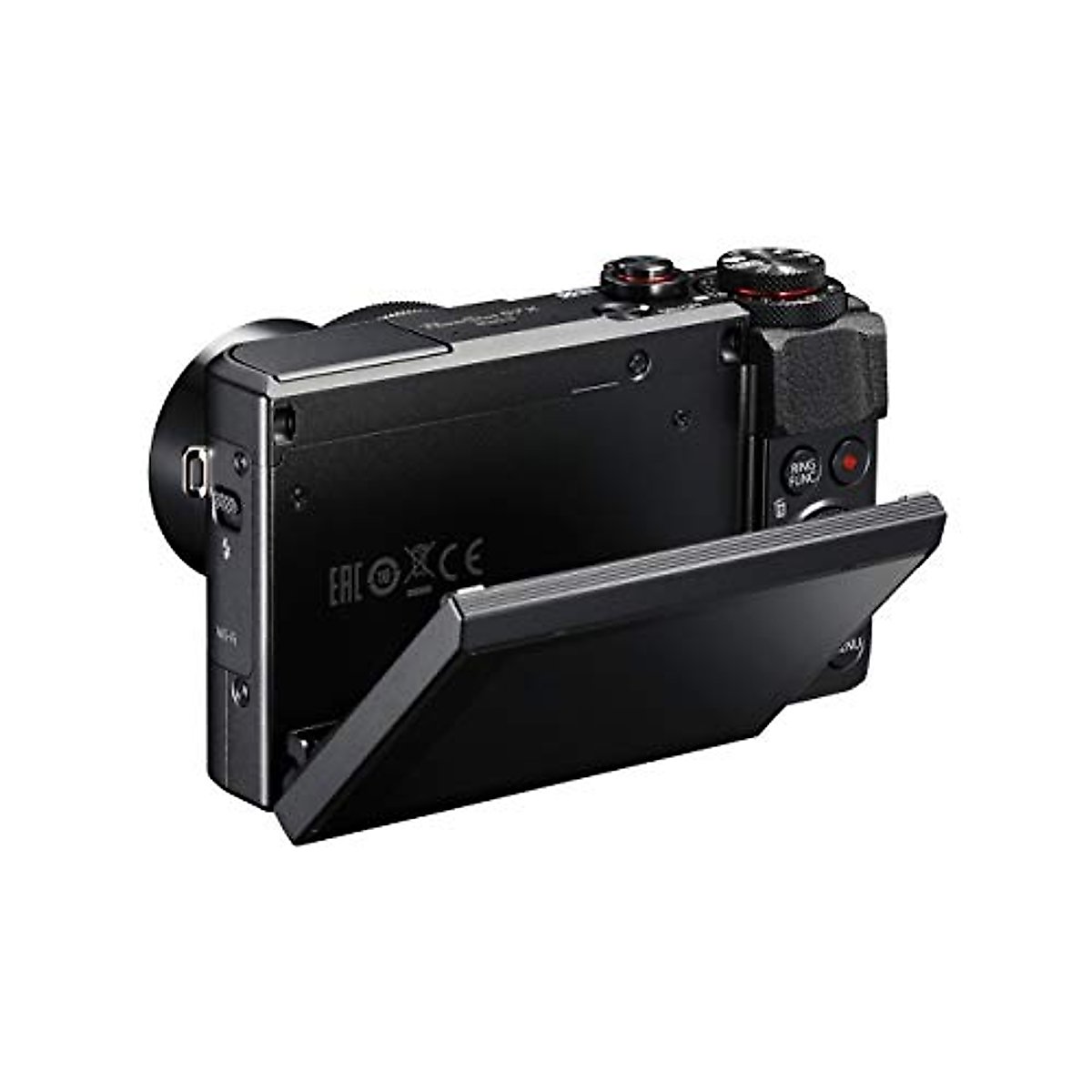 Canon PowerShot G7 X Mark II Digital Camera w/ 1 Inch Sensor and tilt LCD screen - Wi-Fi & NFC Enabled (Black) (Renewed)