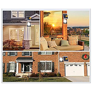 BSOD 60W Solar Flood Lights Outdoor Spotlight Max 7670LM IP66 Waterproof with Remote Controller,LED Floodlight Built-in Battery,Solar Panel Lamp for Garden,Street, Garage, Pathway, Pool, Deck, Yard