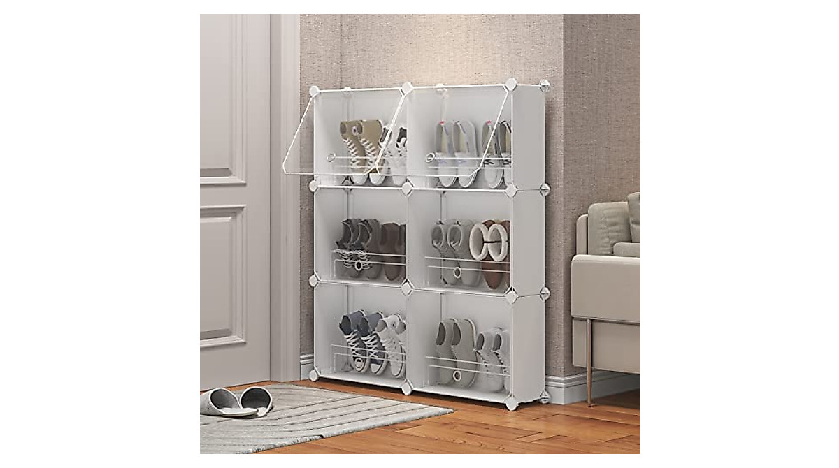 MAGINELS Slim Shoe Rack – Perfect Space Saver