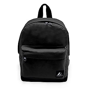 Everest Small Backpack, Black, One Size