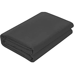 Cot Sheets 30" x 80" Set - Sheets for Camp Bunk Bed - Cot Size Mattress Sheets Fitted for Narrow Twin/RV's Bunk/Cot Size/Guest Bed/Army Cot - 4 PCs Cotton Bed Sheets Fit Upto 8" Deep (Dark Grey)