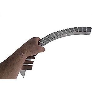 Gas Fire Pit Form Fitting Flexible Installation Collar - Ledge