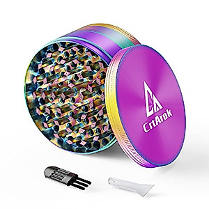 CrtArok Spice Grinder, Large 3.0 Inch, Colorful