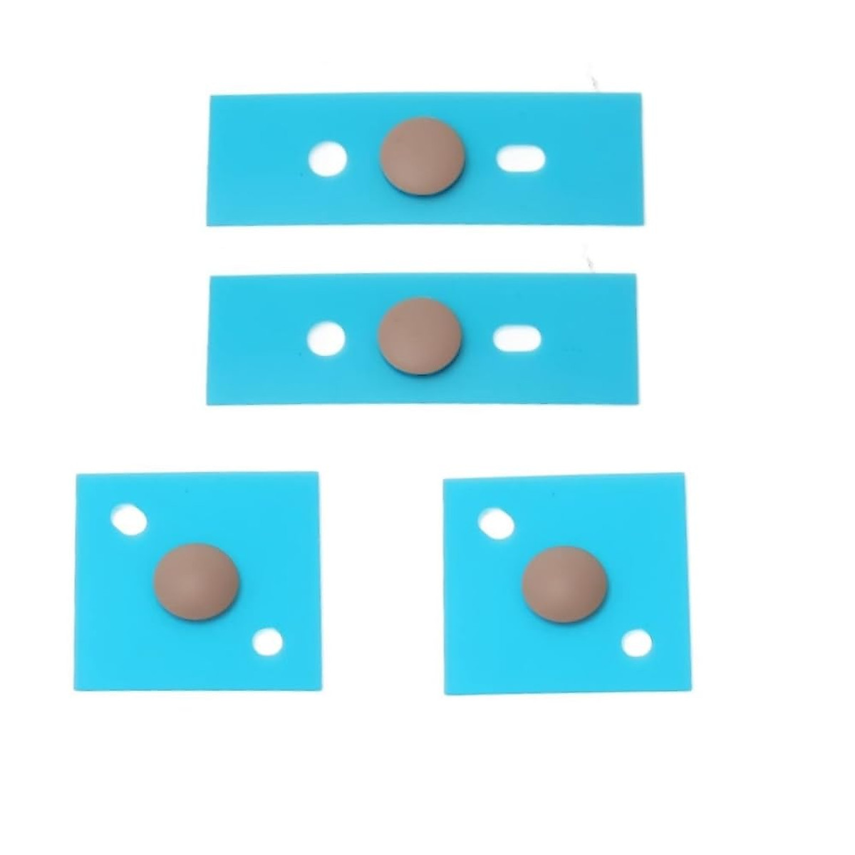 Laptop Bottom Case Rubber Feet Replacement for Microsoft Surface Laptop 3 4 5 Anti Slip Laptop Foot Pads Rose Gold