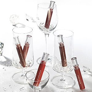 [rom&nd] Glasting Water Tint 8 colors | Vivid color, Glossy Finish, Long-lasting, moisturizing, Highlighting, Natural-beauty | Lip Tint for Daily Use, K-beauty | 4g/0.14oz No.02 RED DROP