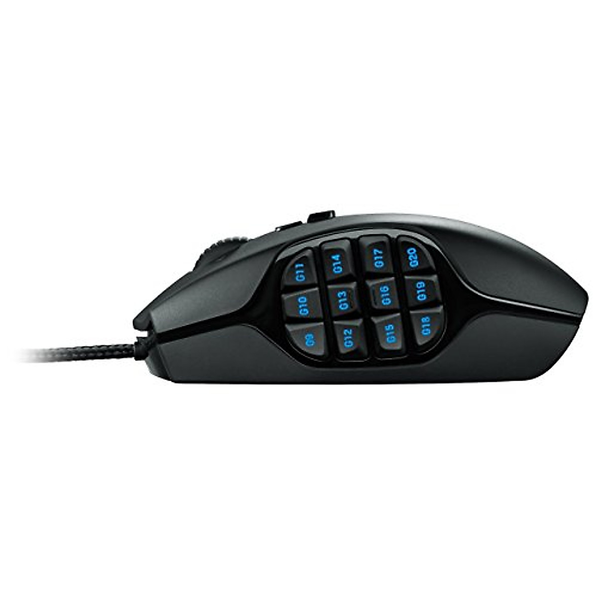 Logitech G600 MMO Gaming Mouse, RGB Backlit, 20 Programmable Buttons