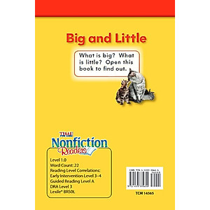 Teacher Created Materials - TIME for Kids Informational Text - 30 Book Set - Grade 1 - Guided Reading Level A - I