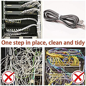 Halsouy Zip Ties Nylon Self-locking Wire Ties 30 Pack - White (24 Inch)