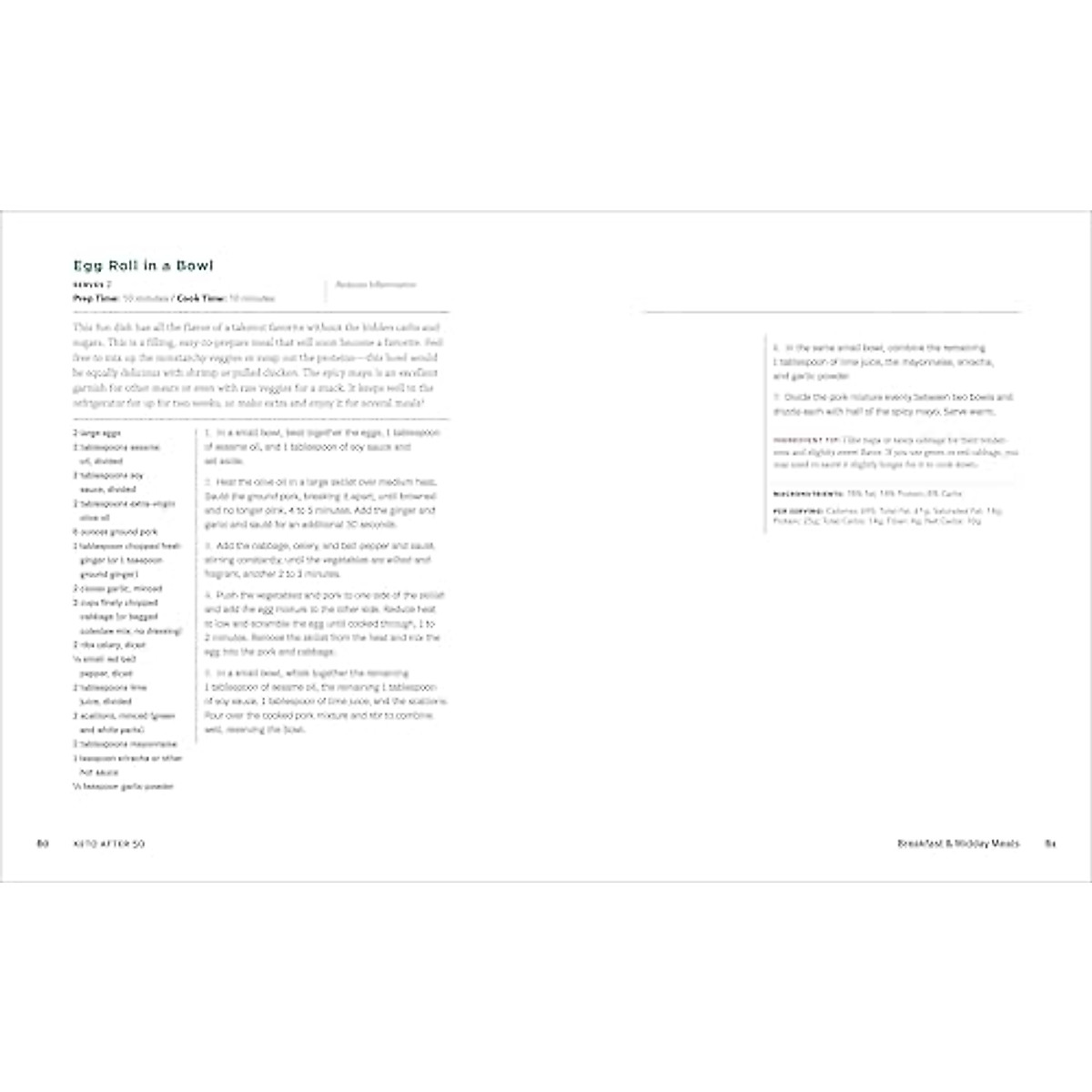 Keto After 50: A Complete Plan for Staying Healthy, Eating Well, and Losing Weight