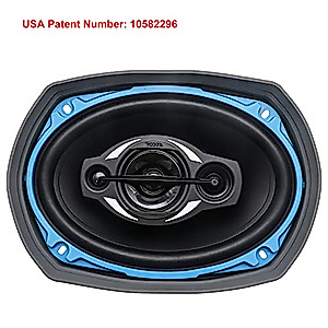 RECOIL SPB69 Foldable Silicone 6 X 9” Car Speaker Baffle Kits with Egg Crate Foam for Sound Quality Improvement and Speaker Protection One Pair (6X9”)