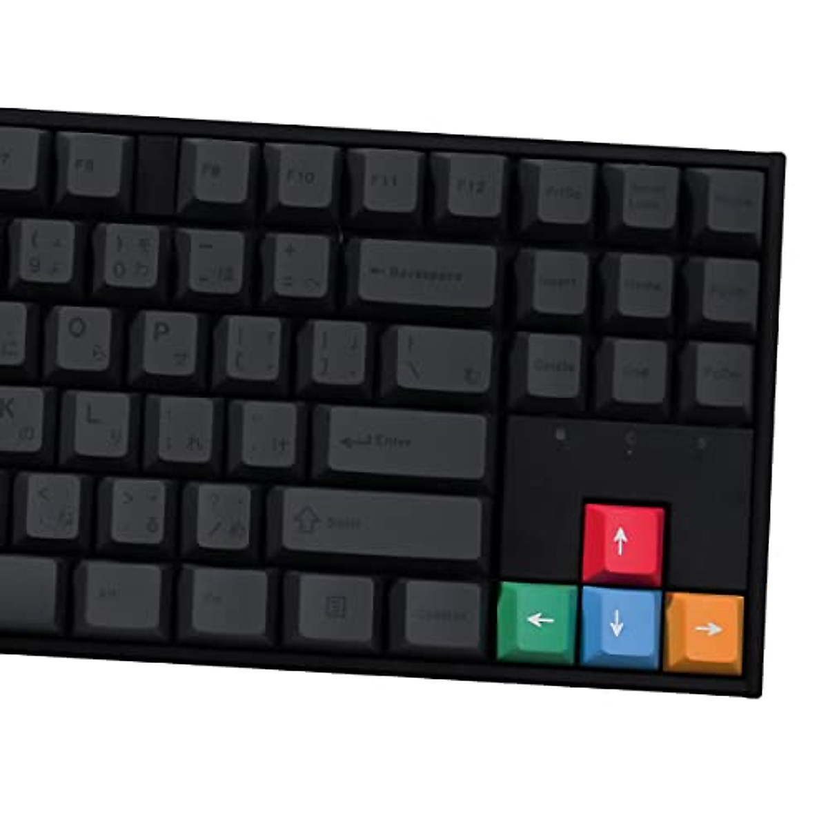 130 Keys PBT Dye Sub Gray Keycaps Cherry Profile Japanese Keycaps Set Fot for Cherry Mx Switches 61/87/104/108 Mechanical Keyboard