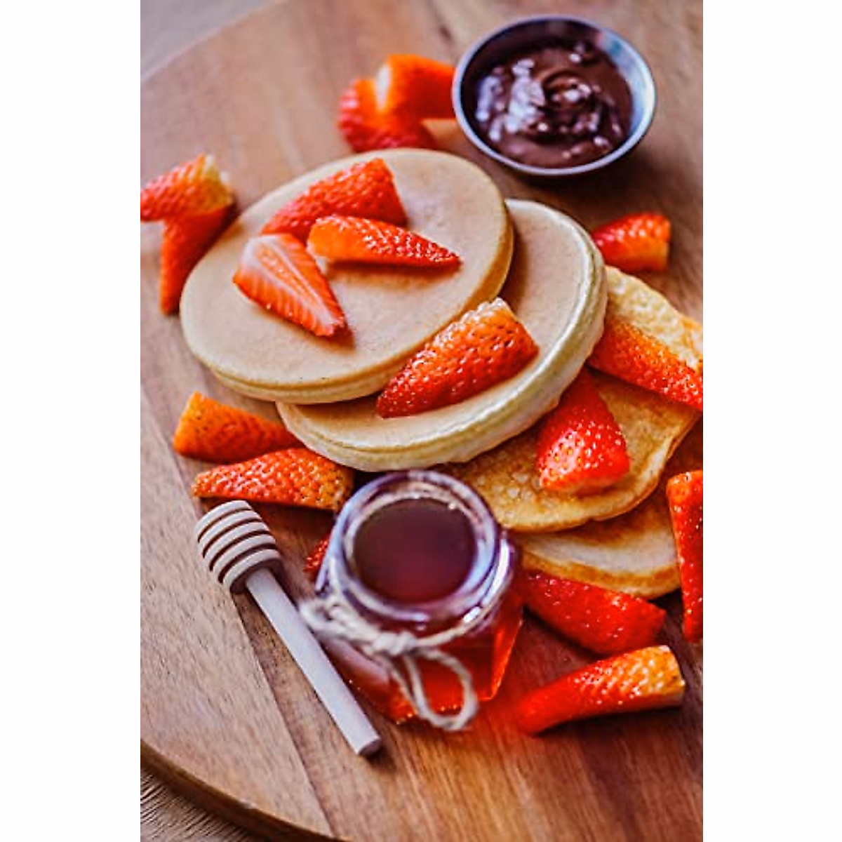 Honey Dipper Wooden Stick- Honey Dipper Honeycomb Stick Honeycomb Spoon Charcuterie Utensils Honey Spoon Honey Server Honey Stirrer Honey Wooden Dipper 3 Inch Wedding Party Gift Craft 20 Pack