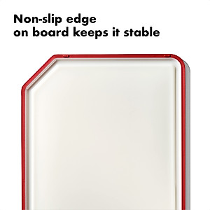 OXO Outdoor Kitchen Cutting Board & Tray,White