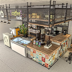 KoolMore MCF-16C Commercial Ice Cream Freezer Display Case, 16 Cu. Ft, White