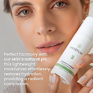 The Spa Dr. Enriched Moisturizer - Anti Aging Skin Care - 30 Day Supply - Safe For All Skin Types - Perfectly pH Balanced - Natural & Organic Skin Care - Step 3 Renew - 30 ML / 1 Fl. Oz.
