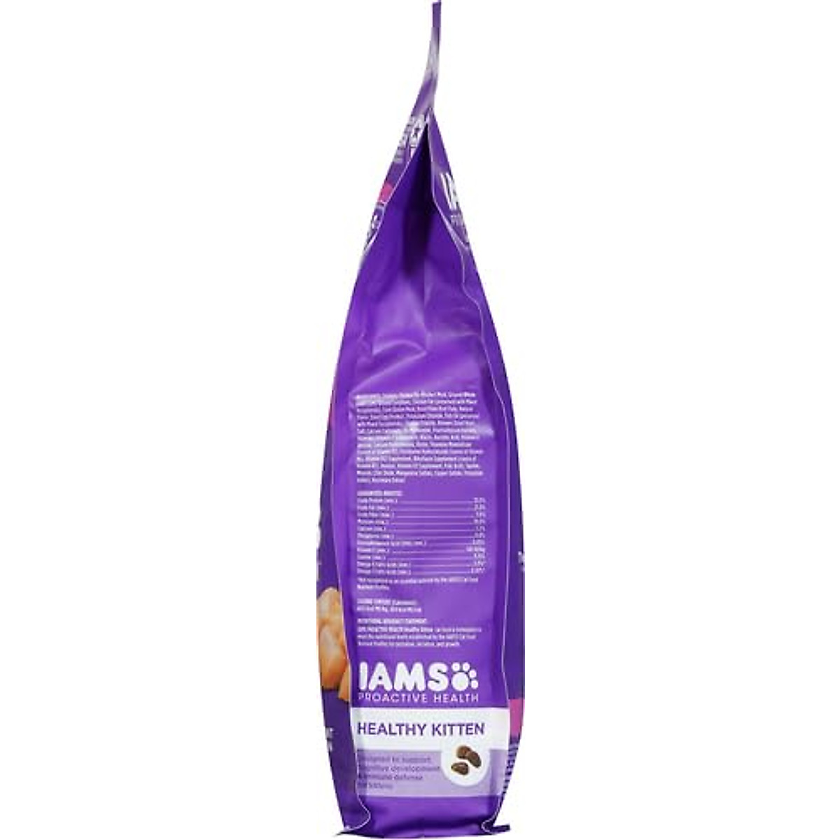 IAMS PROACTIVE HEALTH Healthy Kitten Dry Cat Food with Chicken Cat Kibble, 3.5 lb. Bag