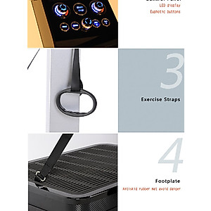 Dual Motor 1500w Professional Vibration Vibe Plate Exercise Fitness Machine